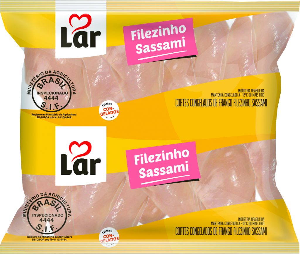 Filezinho Sassami IQF 700g - Lar Cooperativa Agroindustrial