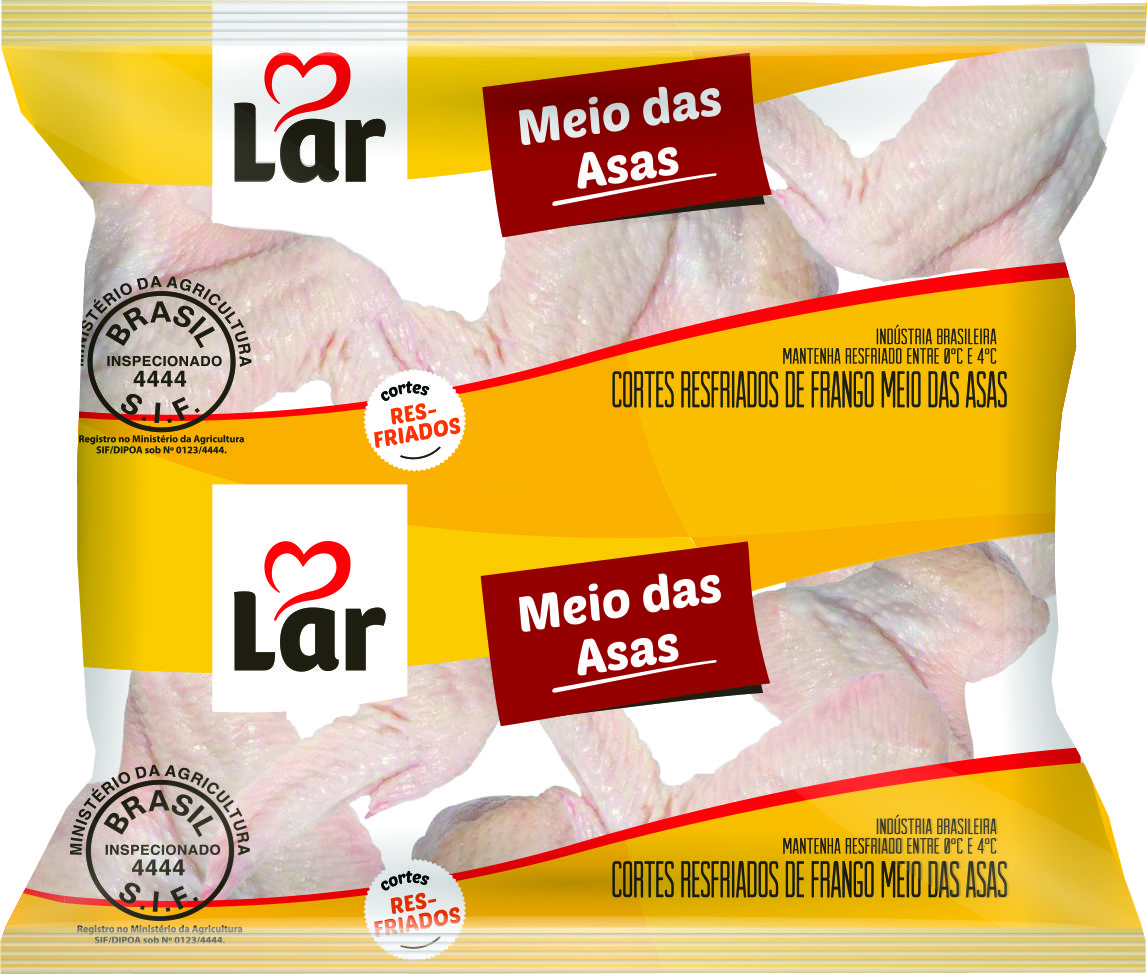 Linguiça de Frango Fininha Congelada 1kg - Lar Cooperativa Agroindustrial