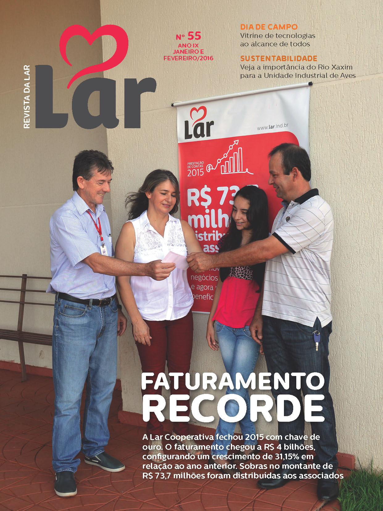 Edição 55 - Lar Cooperativa Agroindustrial