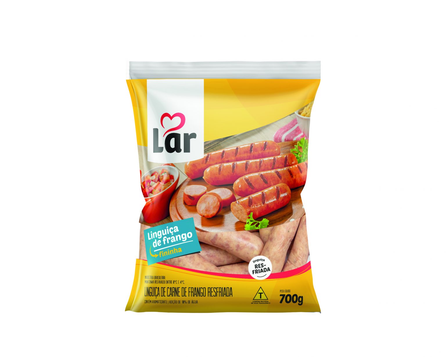 Frango Desfiado 1kg - Lar Cooperativa Agroindustrial