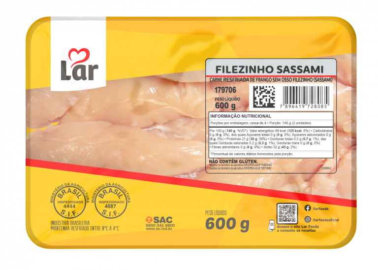 Filé de Tilápia 400g - Lar Cooperativa Agroindustrial