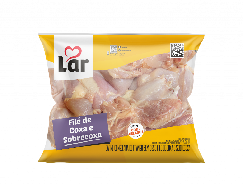 Filé de Coxas Sobrecoxas Envelopadas • Congeladas - Lar Cooperativa ...