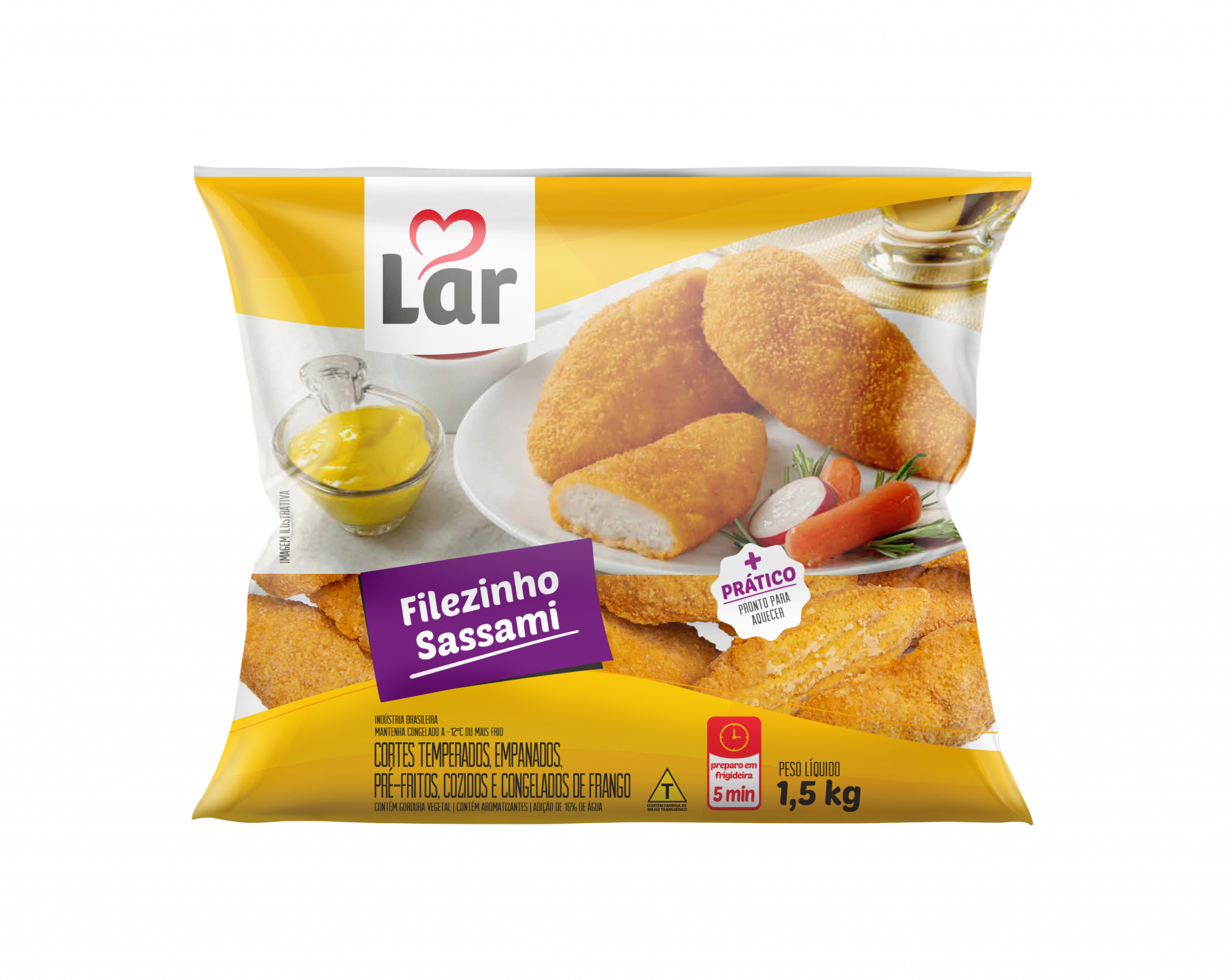 Frango Inteiro Temperado - Lar Cooperativa Agroindustrial