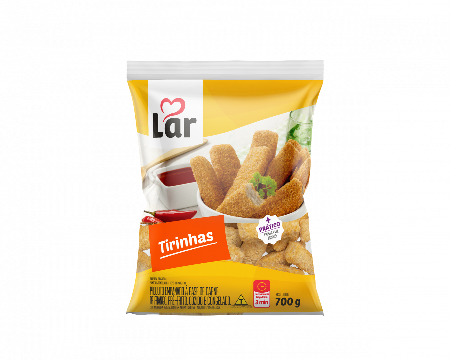 Filé de Tilápia 400g - Lar Cooperativa Agroindustrial