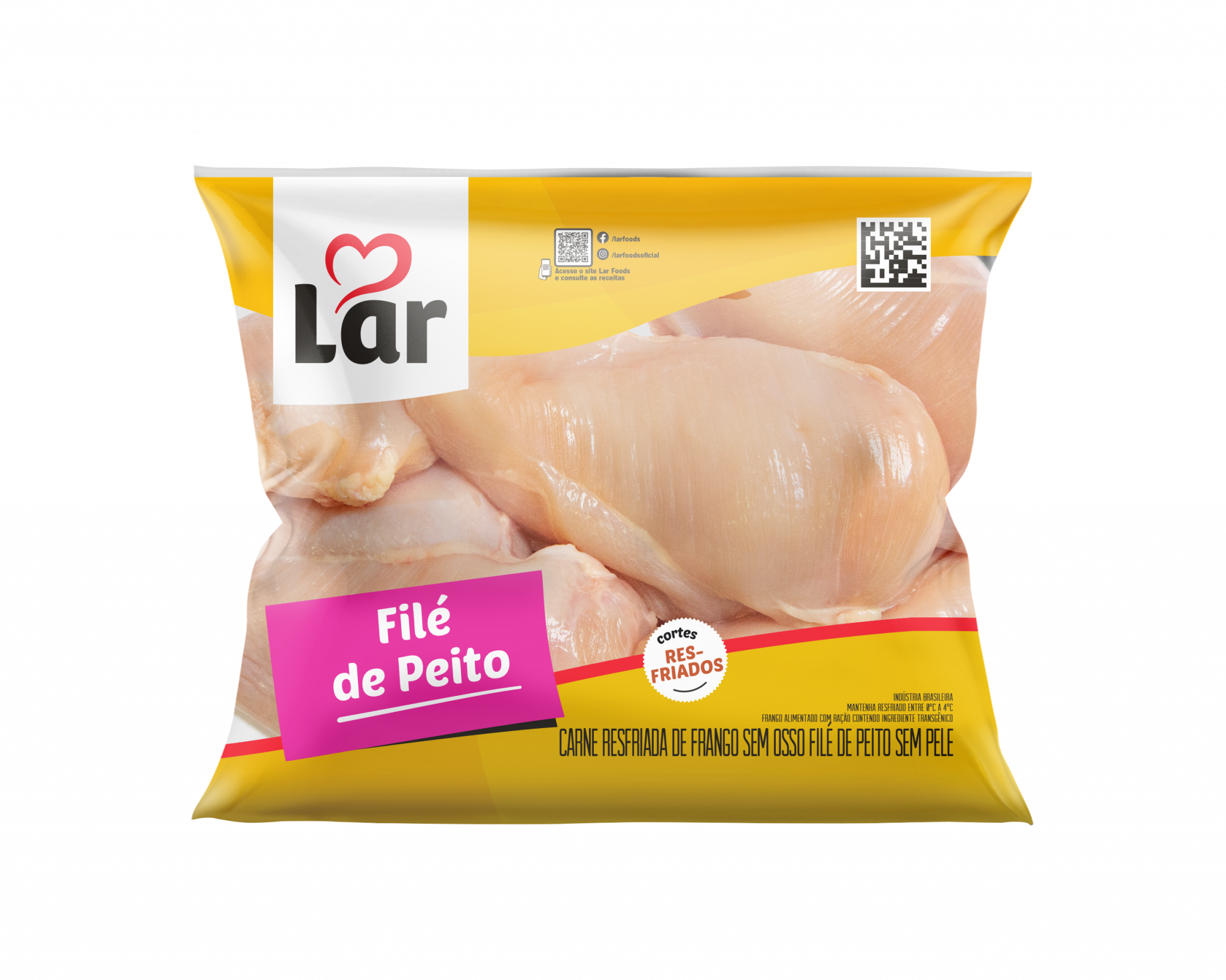 Coxas e Sobrecoxas com Porção Dorsal Envelopadas • Congeladas - Lar ...