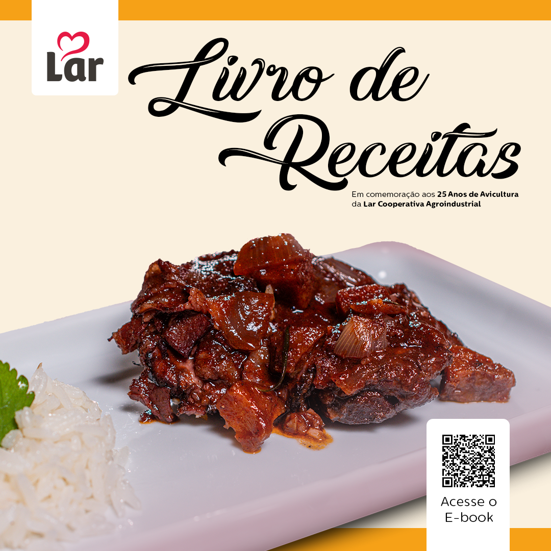Livro de Receitas - Lar Cooperativa Agroindustrial