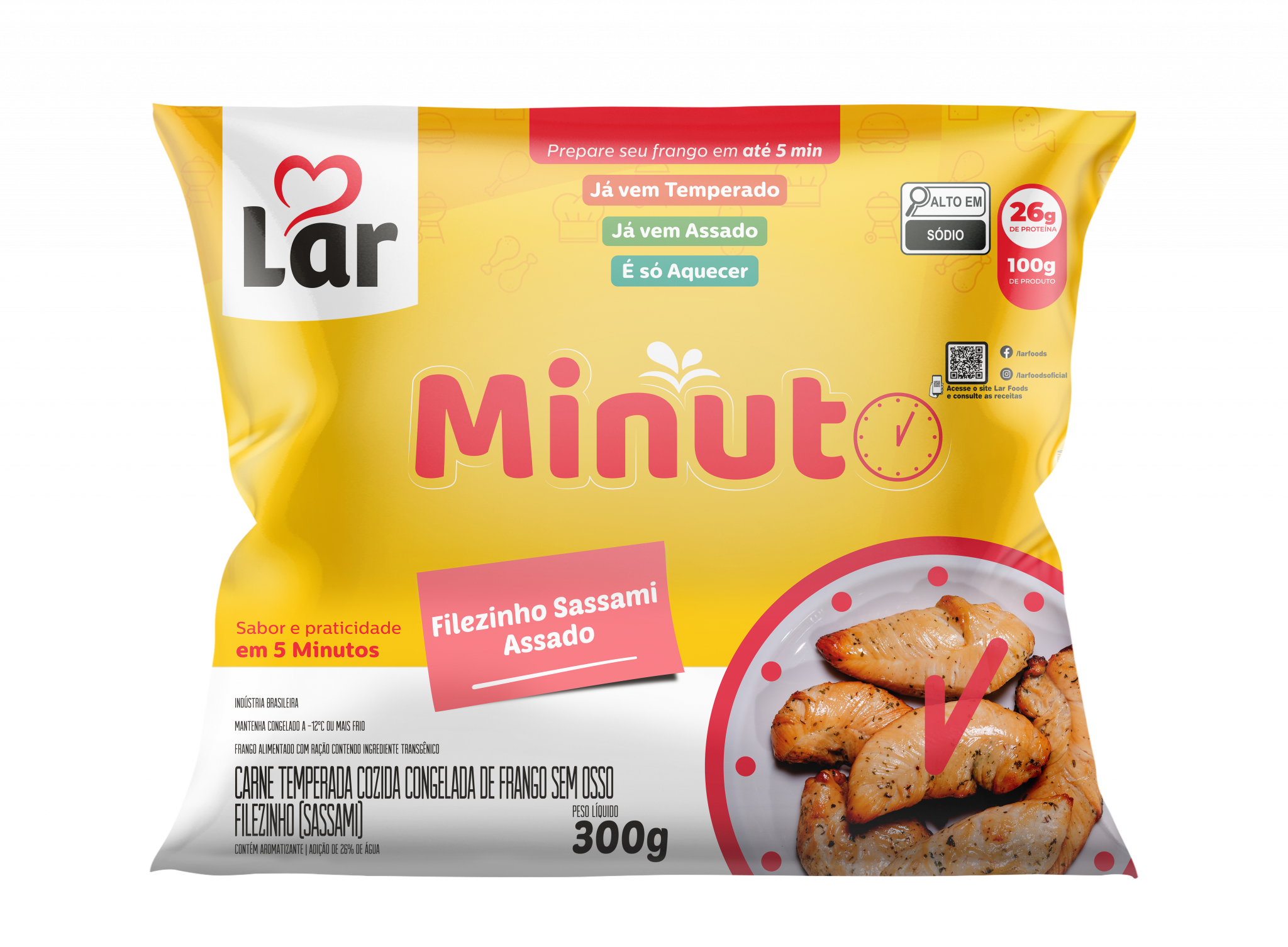 Frango Inteiro Temperado - Lar Cooperativa Agroindustrial